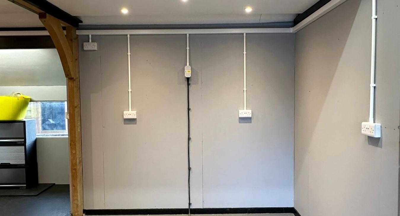 Garage Electrical Upgrade in Herefordshire